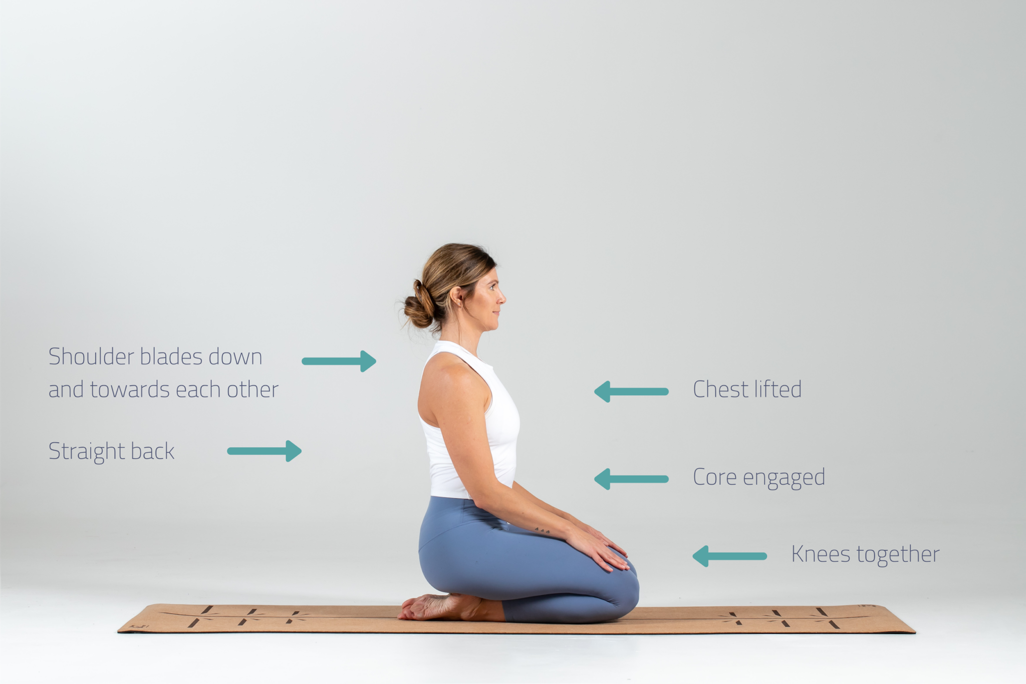 How to do a Hero Pose Yoga With Props and Modifications For Muscle ...