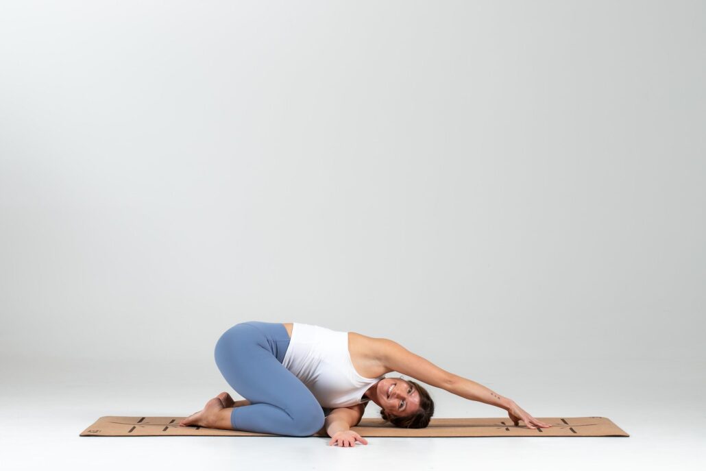 Thread the Needle Yoga Pose: A Yoga Pose For Better Shoulder Mobility ...