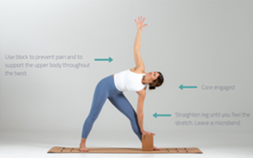 Easy Triangle Pose to Try at Home - Body By Yoga