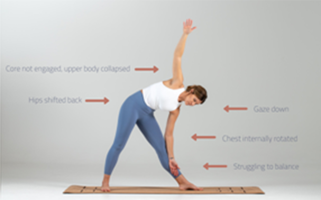 Easy Triangle Pose to Try at Home - Body By Yoga
